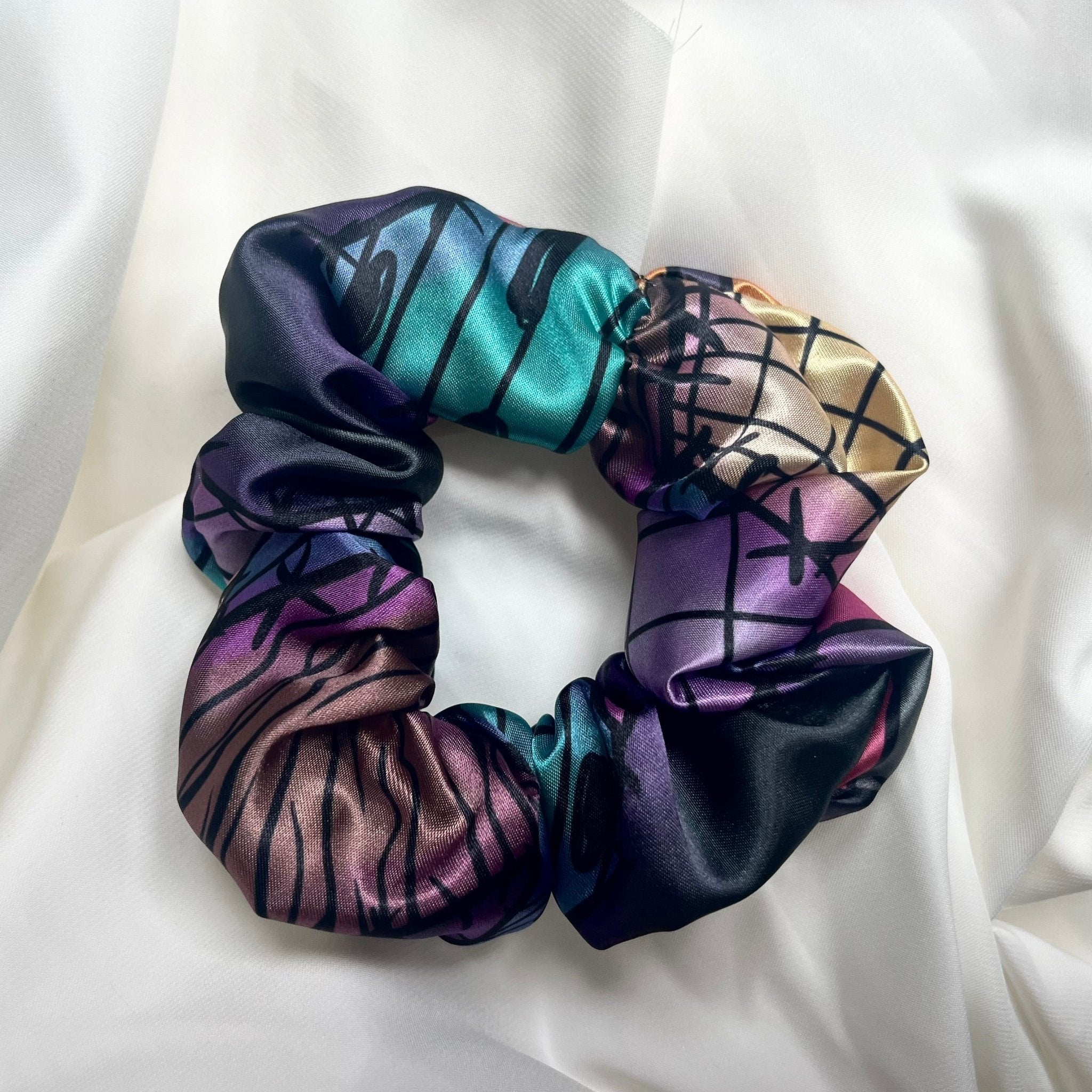Sally Satin Scrunchie – Tana's Scrunchies